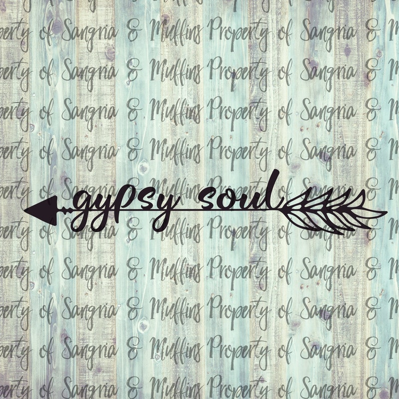 Gypsy Soul Svg - Etsy