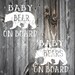 Baby on Board, Baby on Board Decal, Car Decal, Window, Decal, Kids on ...