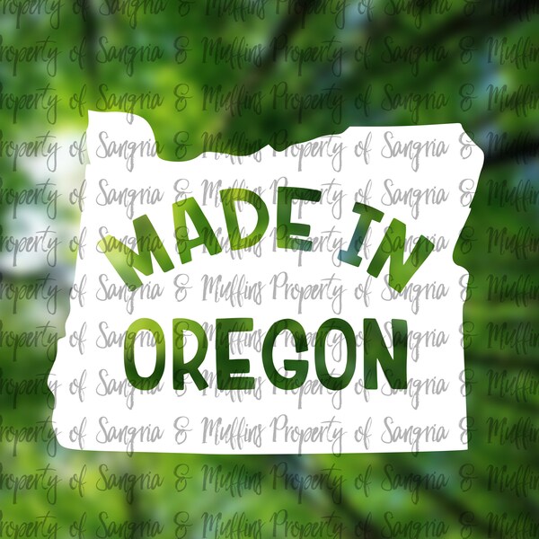 Oregon Decal - Etsy