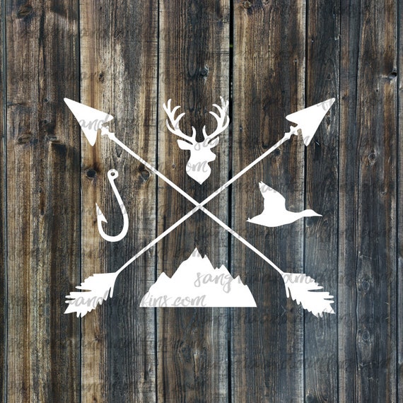 Fishing And Hunting Decals