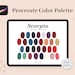 Scorpio Procreate Color Palette, Zodiac Color Palette, Hex Code, Ipad ...