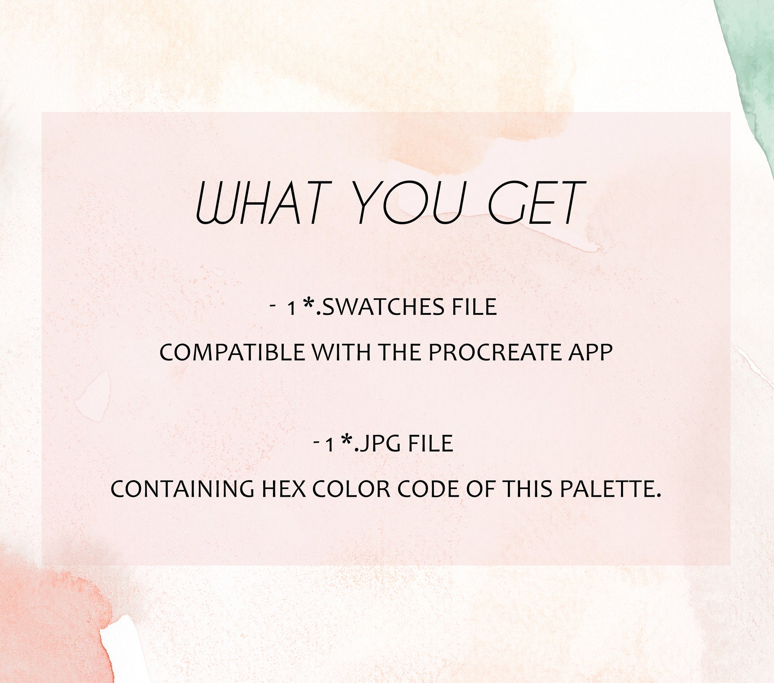 Dusty Blue and Gold Procreate Color Palette, Ipad, Color Palette ...