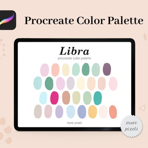 Libra Procreate Color Palette: 30 Zodiac Swatches (instant Download) - Etsy