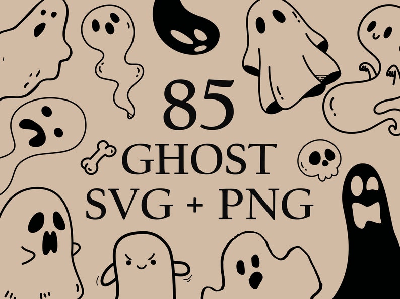 85 Ghost Svg Png, Halloween, Cute Ghost, Boo, Ghosts Clip Art, Scary ...