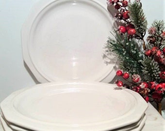 Pfaltzgraff Heritage White Dinner Plate - Etsy