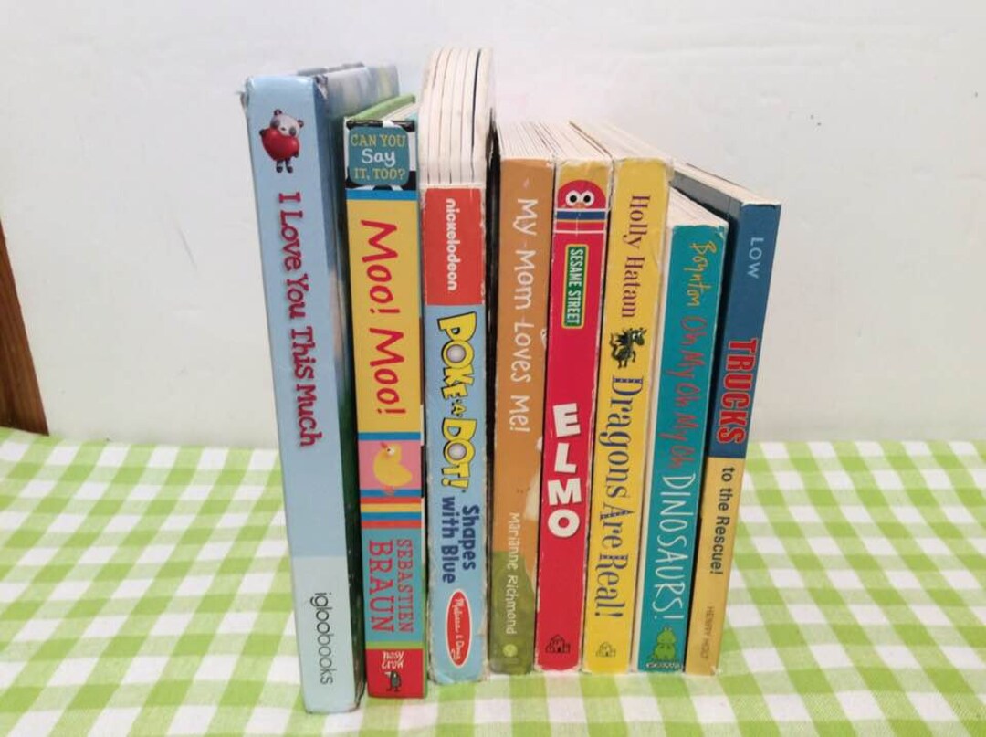 Set of 8 Children's Books Perfect for Decorating a Room Perfect to Read ...