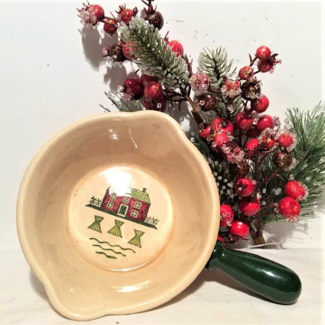 Rare Vintage Metlox Poppytrail Vernon Homestead Provincial Gravy Boat ...