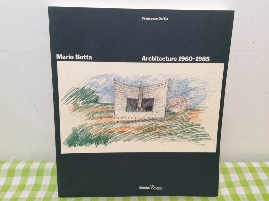 Beautiful Vintage Book - "mario Botta Architecture 1960-1985" Francesco ...