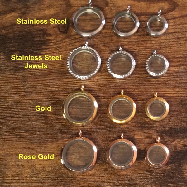 Floating Lockets - Etsy