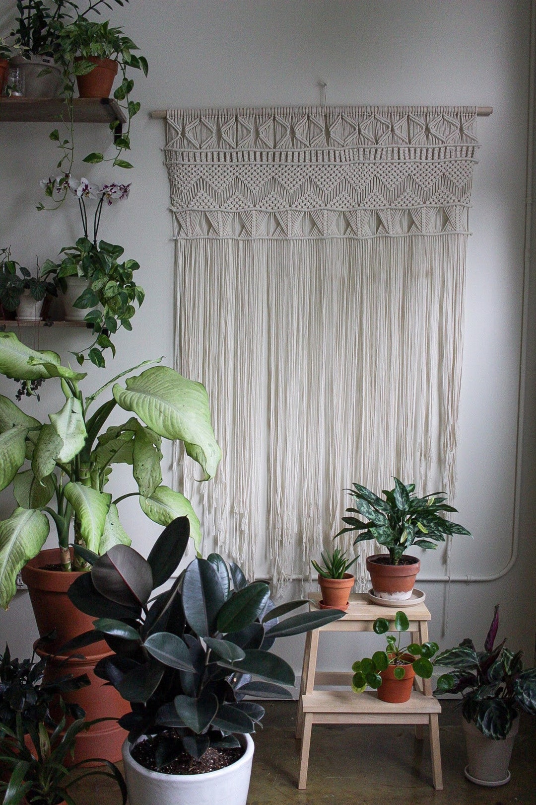 Large Macrame With Several Patterns - Etsy