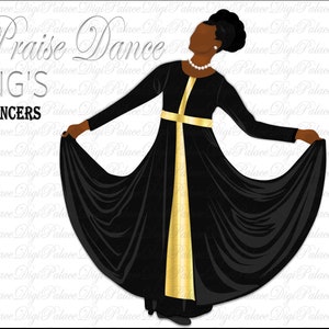 Praise Dancer Clipart God Prayer Pray Faith Melanin Religion Nubian PNG ...