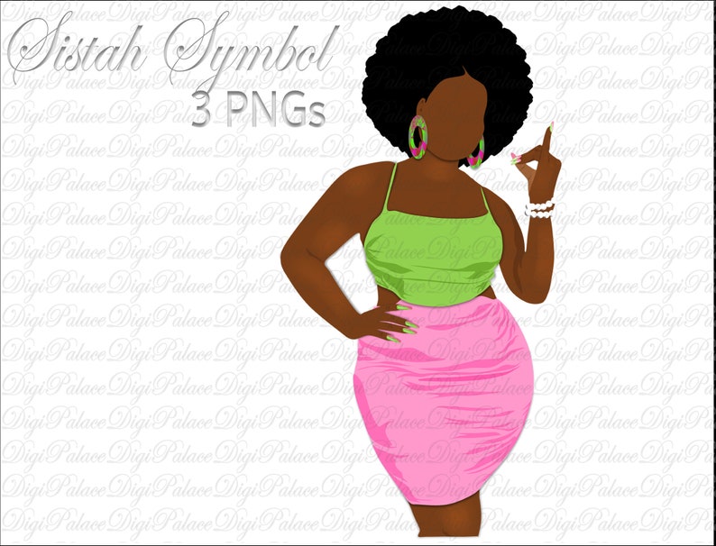 Black Greek Hand Symbol Signs L Sorority Girls Clipart - Etsy