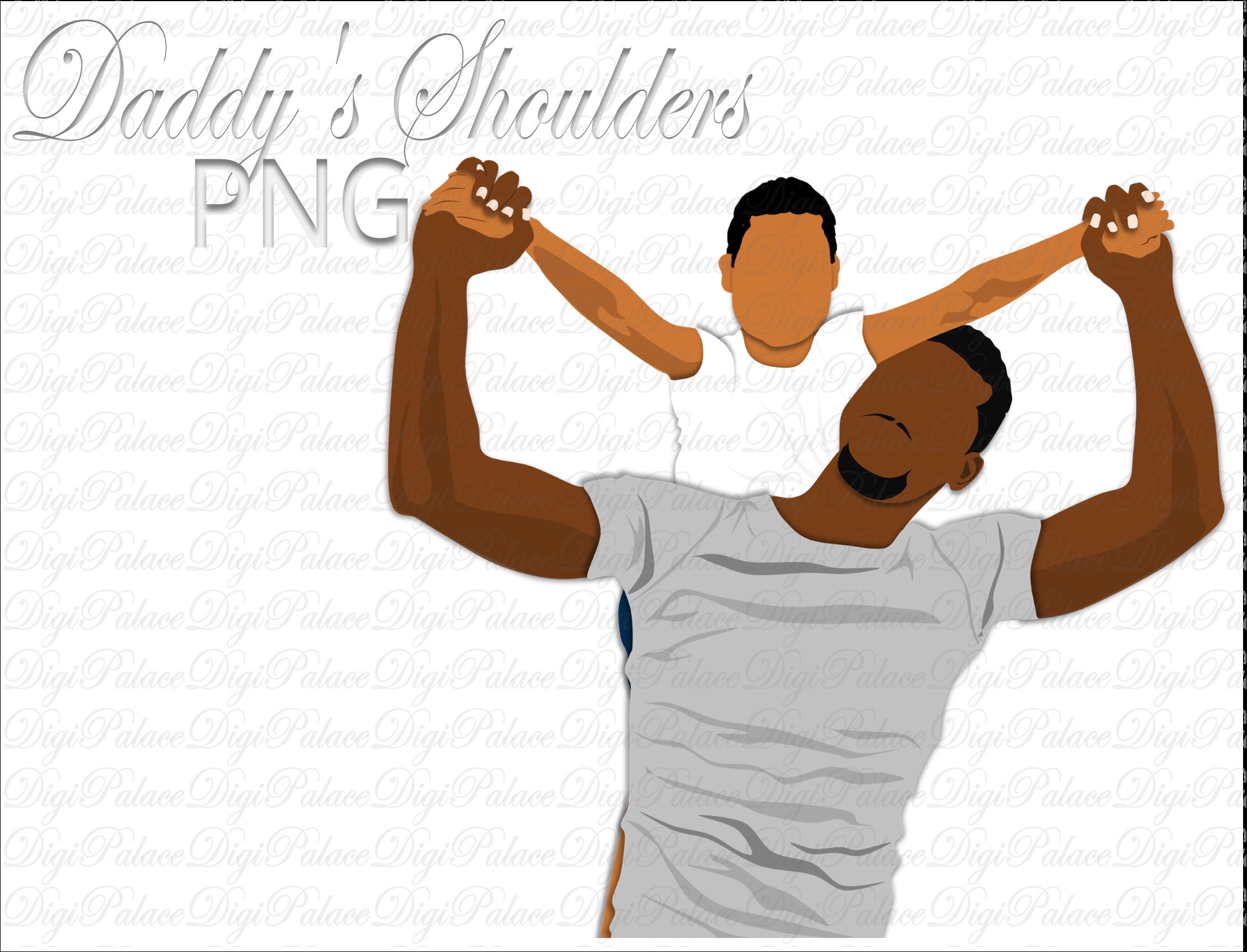 Father and Son PNG, Gift for Dad, Custom Image - Etsy