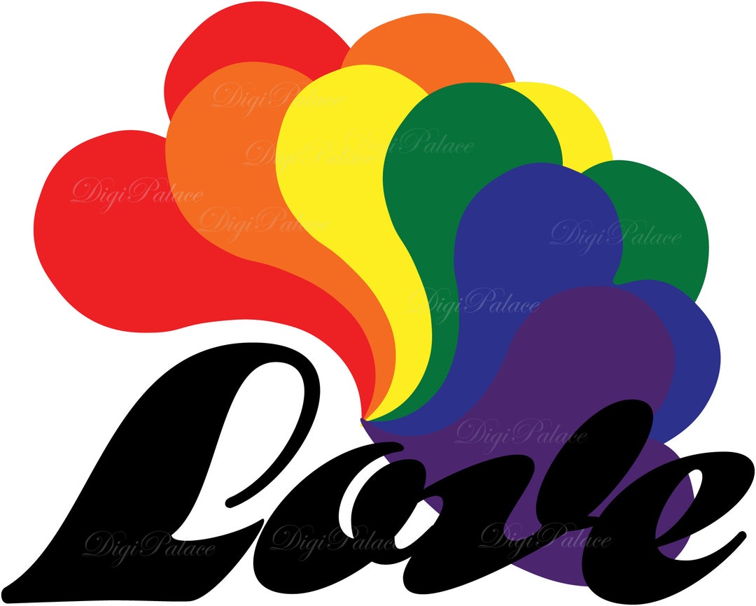 Pride SVG,PNG,JPEG Vector Image Cut File for Cricut and Silhouette - Etsy