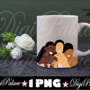 African American Best Friends Clipart, Black Girl Clipart, Sister Clip ...