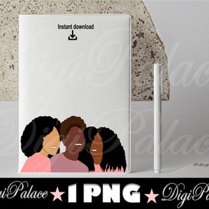 African American Best Friends Clipart, Black Girl Clipart, Sister Clip ...