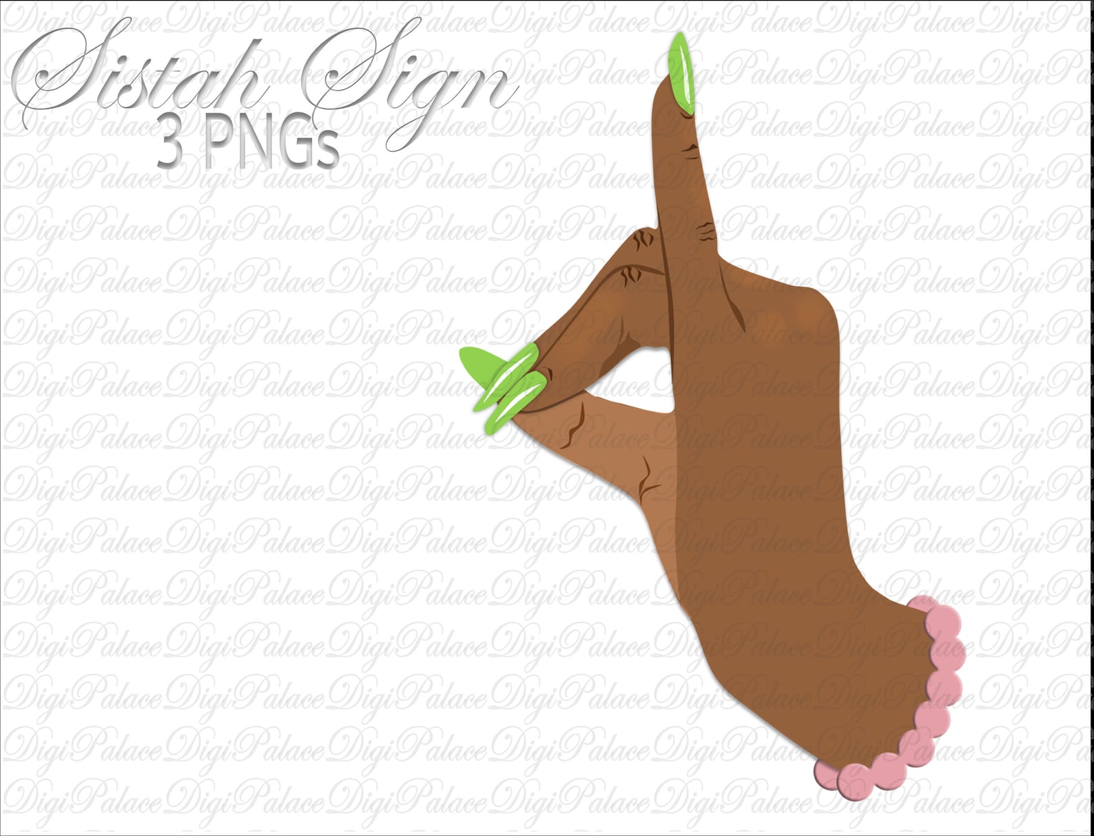 Black Greek Hand Symbol Signs L Sorority and Frat Hand Symbol Signs PNG ...