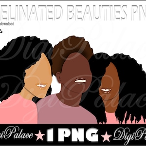 African American Best Friends Clipart, Black Girl Clipart, Sister Clip ...