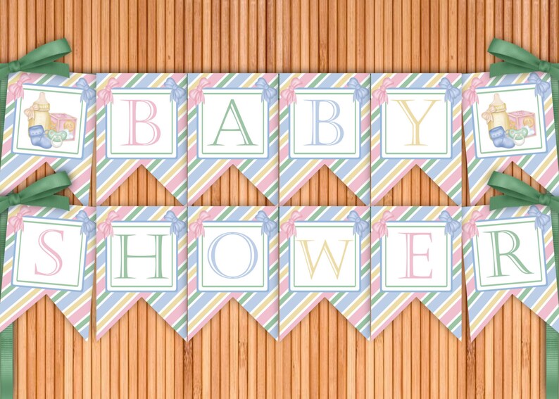 All Things Baby Baby Shower or Birthday Party Instant - Etsy