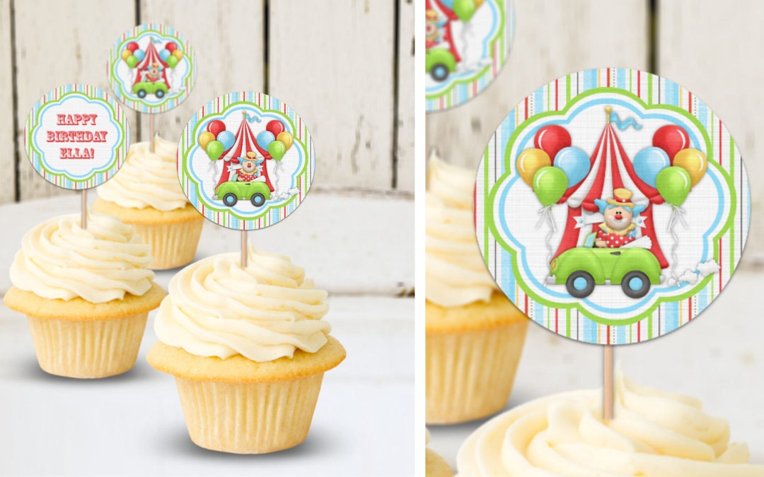 Circus Birthday Party Instant Download EDITABLE PDF DIY - Etsy