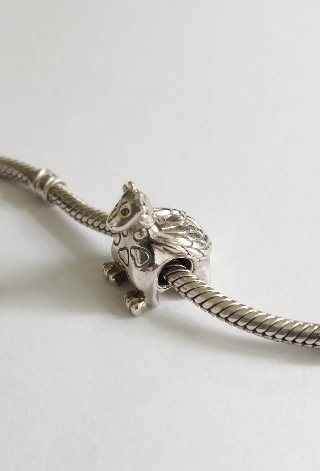 Authentic PANDORA Extremely RARE “winniper” Sterling Silver Staff Charm ...