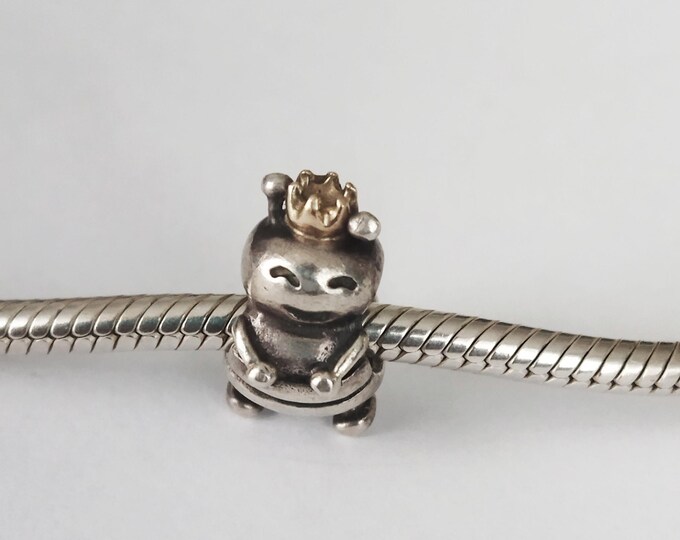 Authentic Retired Pandora Queen Bee Charm With Gold Crown 790227 - Etsy