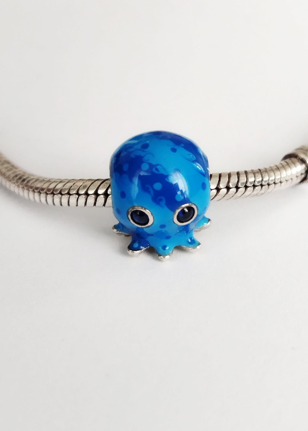 Pandora Ocean Bubbles & Waves Octopus Charm – 791698C01 - Etsy