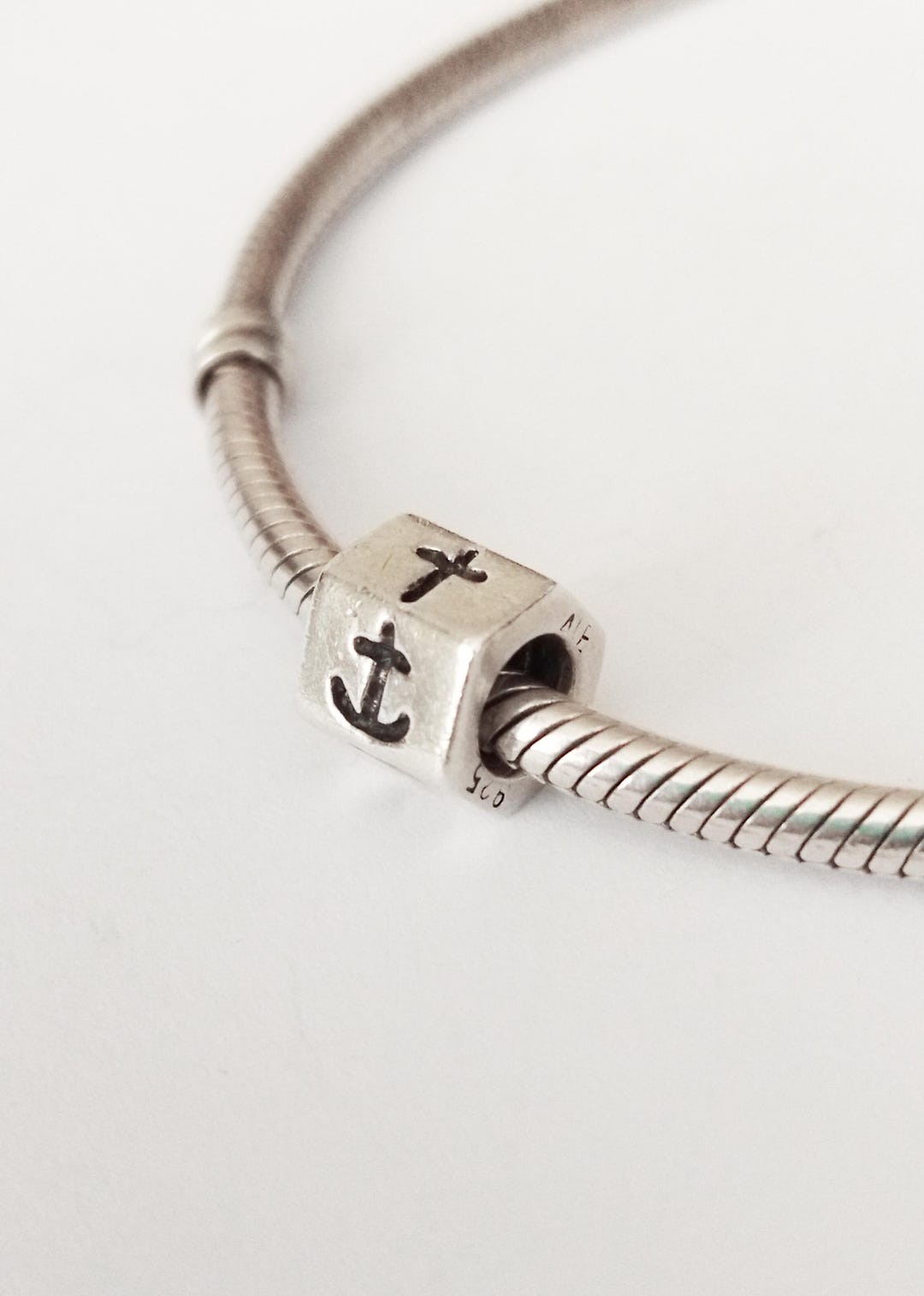 Pandora Sterling Silver Faith Hope Love Trinity Bead Charm 790119 ...