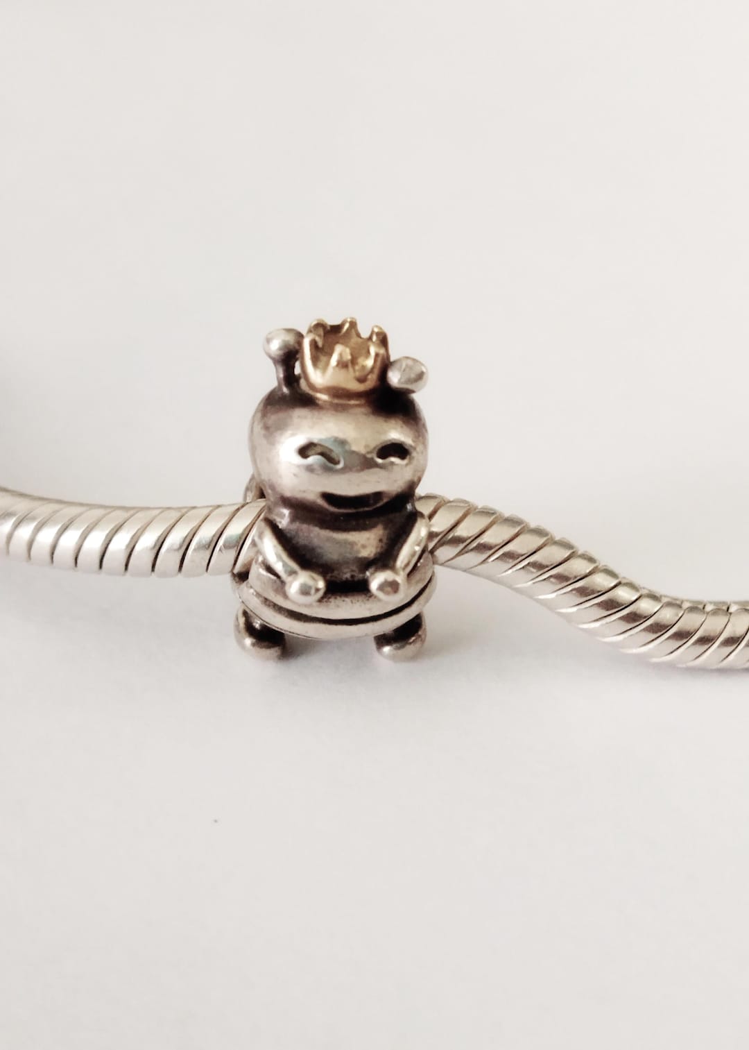 Authentic Retired Pandora Queen Bee Charm With Gold Crown 790227 - Etsy