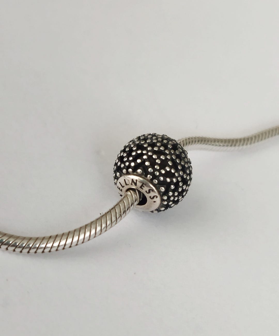 Authentic Pandora ESSENCE Wellness Charm, Sterling Silver Rare Ale925 ...