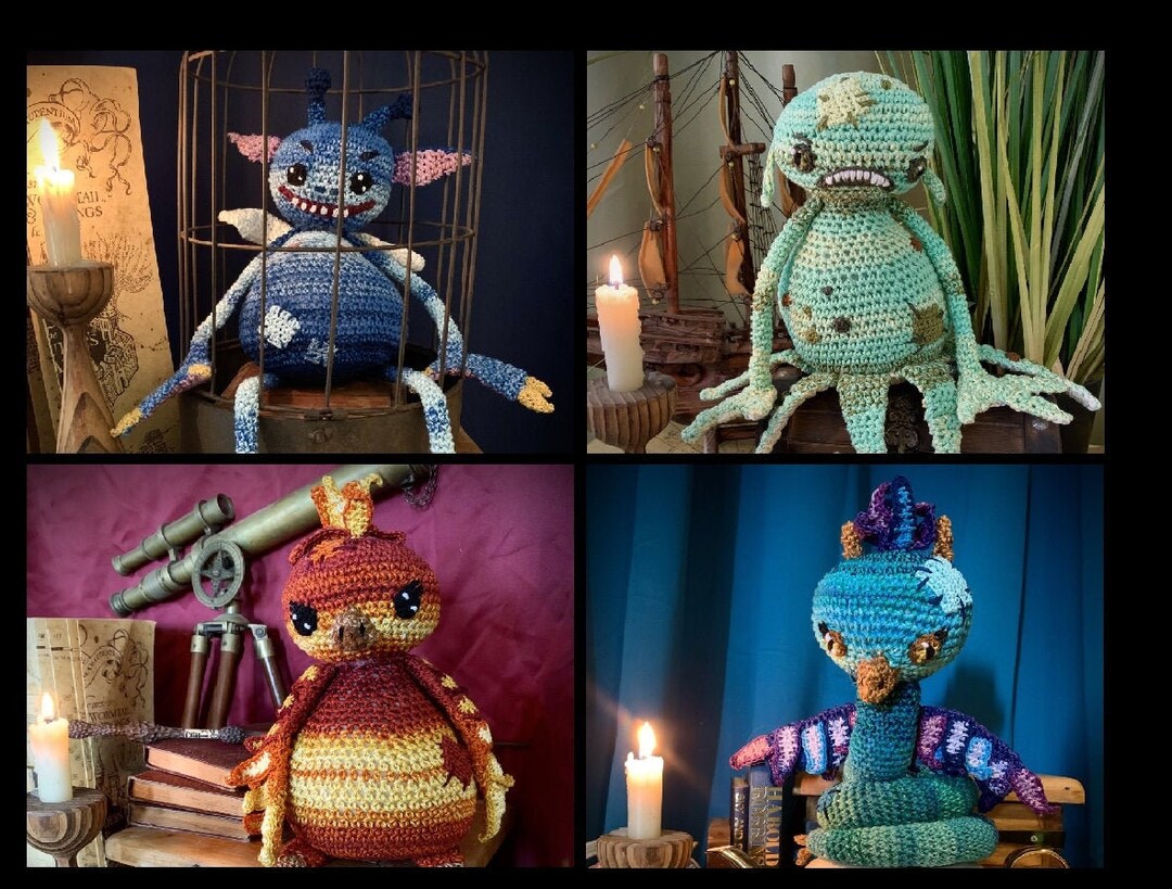 Magical Creatures Series 1 Complete Set - Etsy