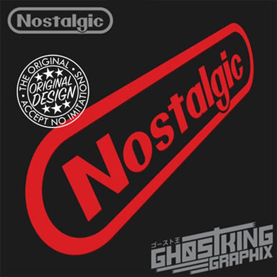 Nostalgic Decal Sticker - Etsy