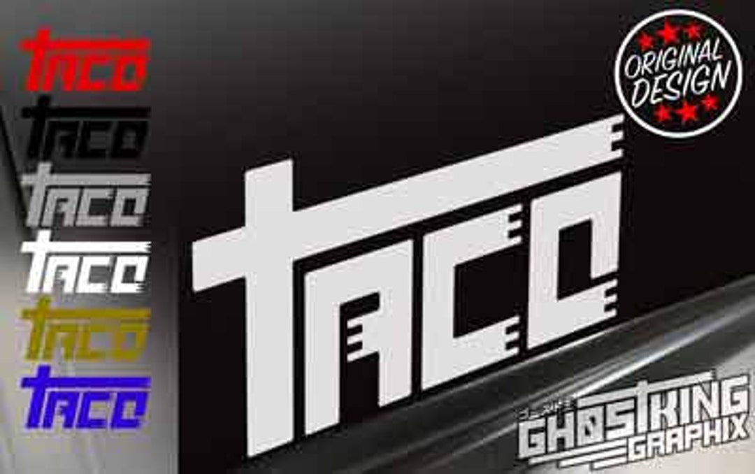 Taco Toyota 'vintage' TEQ Decal Sticker Tacoma - Etsy