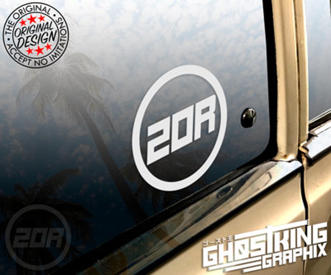 20R 22R Toyota トヨタ TEQ Style Decal Sticker - Etsy