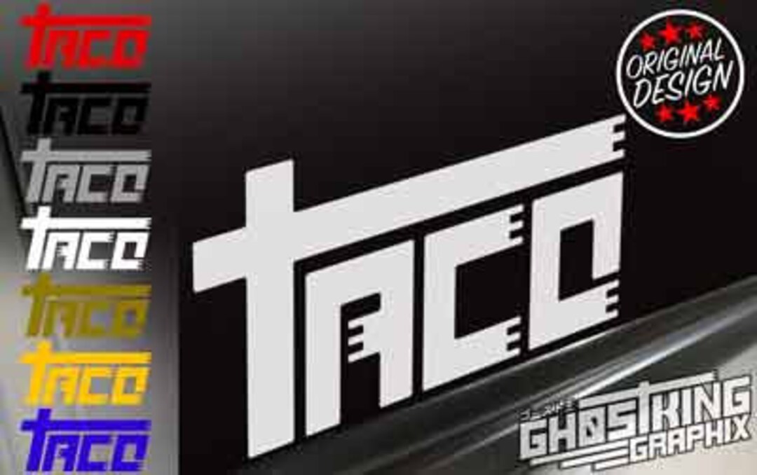 Taco Toyota 'vintage' TEQ Decal Sticker Tacoma - Etsy