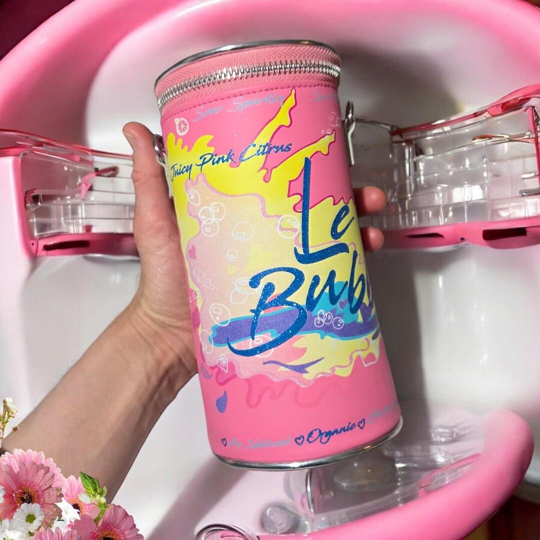 Betsey Johnson Kitsch Beverage Crossbody Bag Le Bubbles Soda Can Kawaii ...