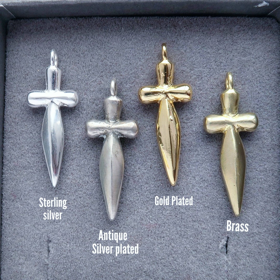 Pendentif épée déclaration poignard pendentif épée or pendentif épée en ...