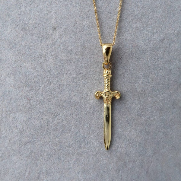 Dagger Necklace - Etsy