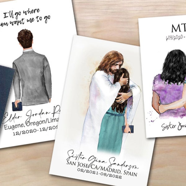 Lds Sister Missionary Custom Art - Etsy