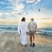 Jesus Walking on Beach With Family/child/loved One, Custom Painting ...