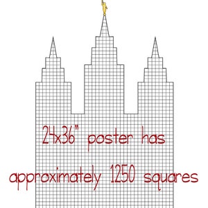 Salt Lake Temple Chart: Family History Goal Tracker (PDF Digital ...