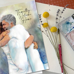 First Day in Heaven Painting - I HELD Him and Would Not Let Him Go ...