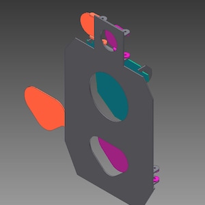 IDPA AR500 Shooting Range Reactive Silhouette Targets - DXF Files ...