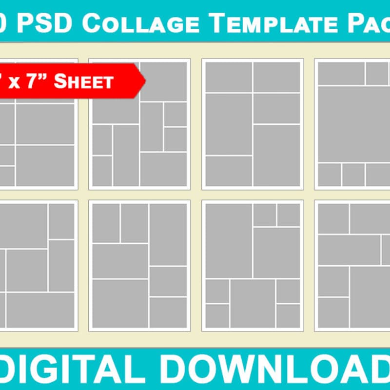 Wall Photo Collage Pack - Etsy