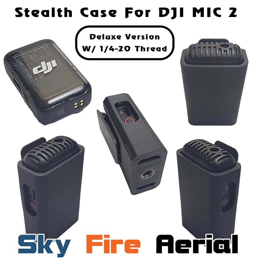 Deluxe Stealth Case for DJI Mic 2 Wireless Microphone - Etsy