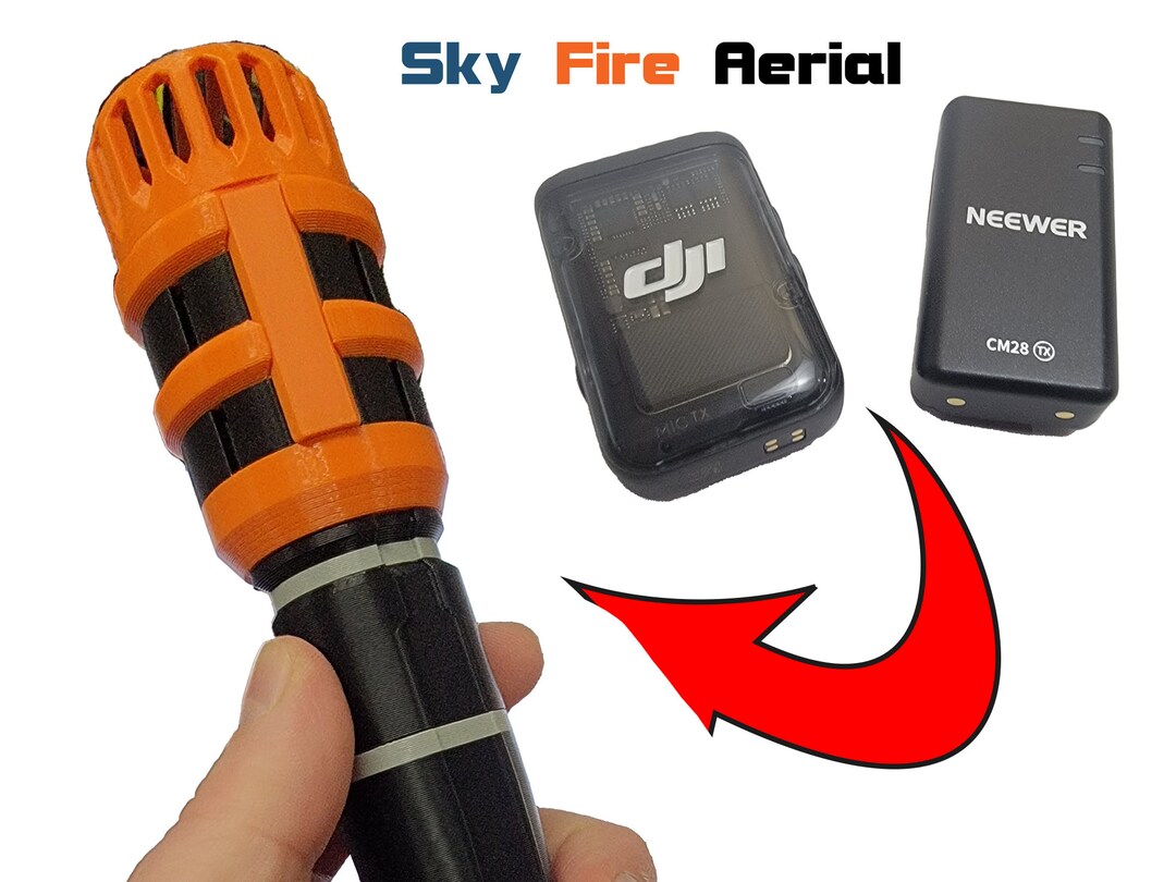 DJI Mic 2 Wireless Microphone Pod With Standard Handle - Etsy