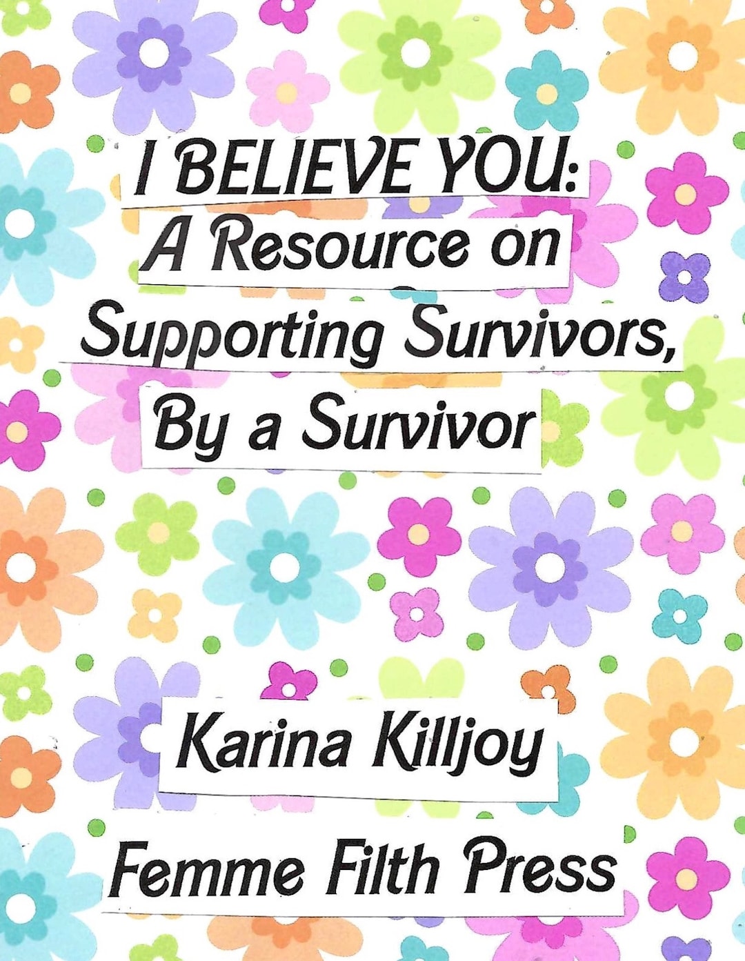 Colorful Zine: Supporting Survivors - Mental Health & Trauma (PDF) - Etsy