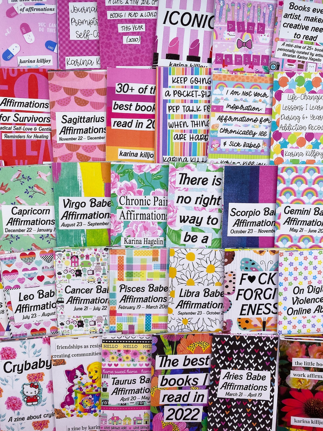 5 Mini Zines for the Price of 4 | Build Your Own Zine Pack From Zines ...