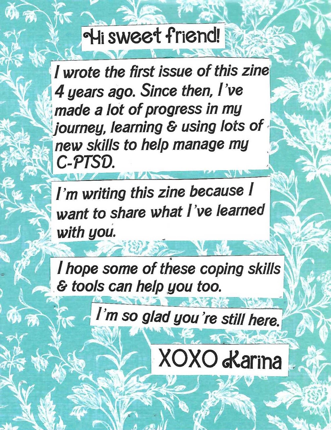 Trauma Coping Skills Zine: PTSD Toolkit (digital Download) - Etsy