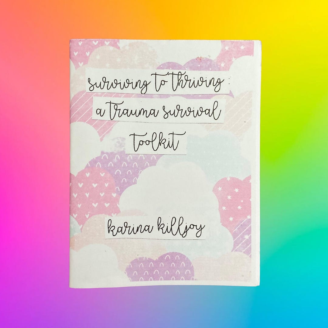 Trauma Survival Toolkit Zine | a Zine of Coping Skills for Cptsd ...